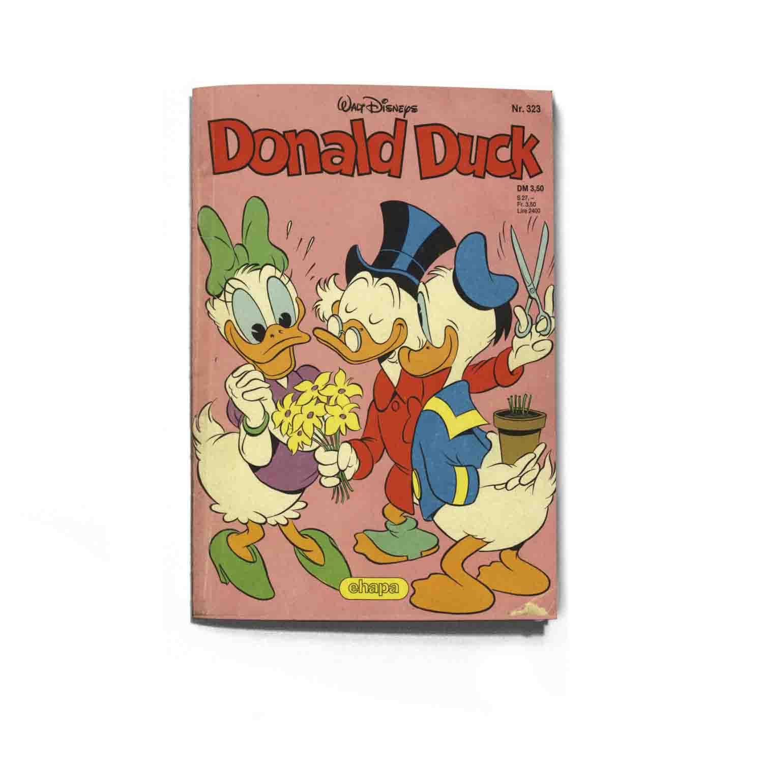 Notebook & sketchbook: for writing and drawing, Donald Duck Cover 2 ...
