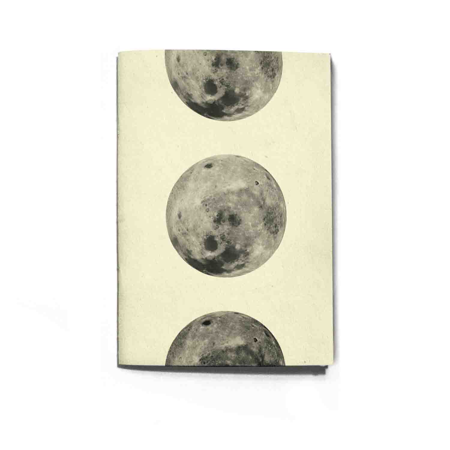 Notebook & sketchbook: for writing and drawing, 3 moons design - The ...