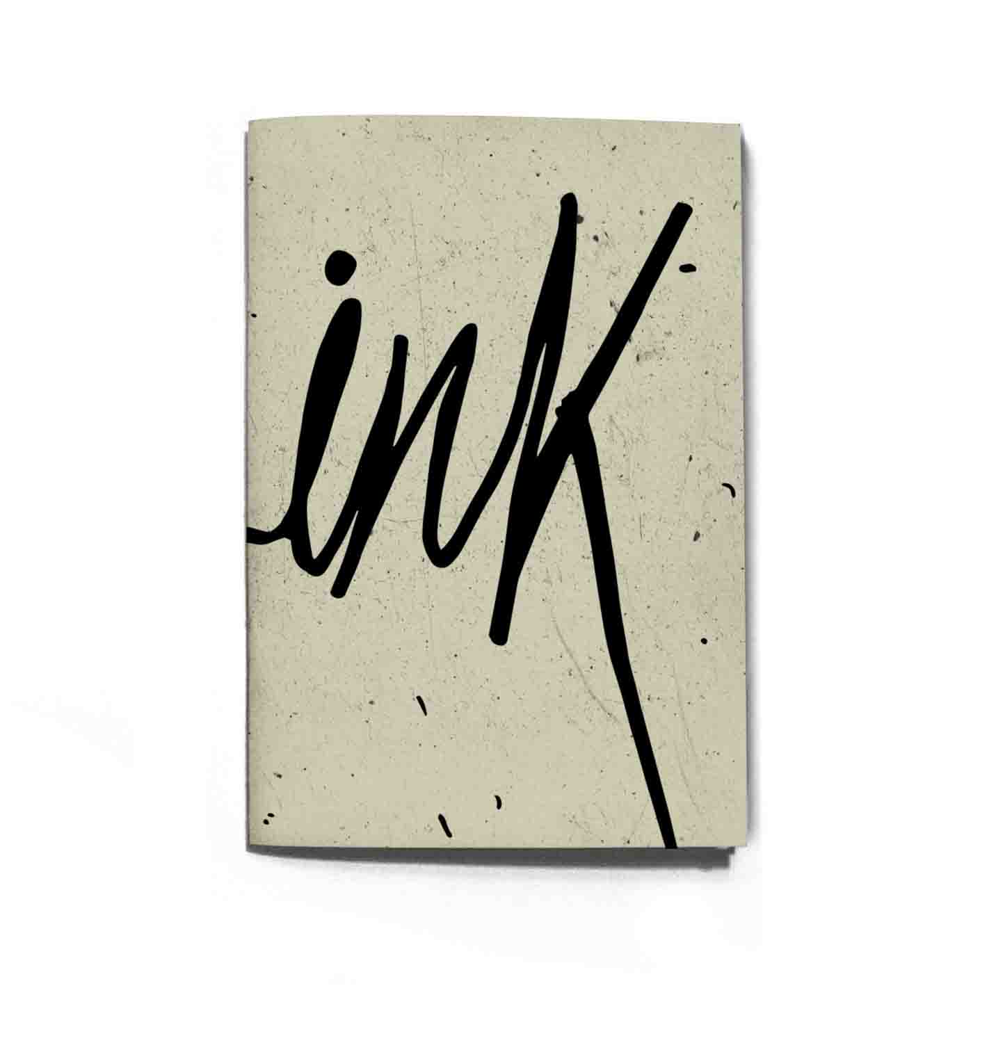 Notebook & sketchbook: for writing and drawing, ink design - The Inkjection