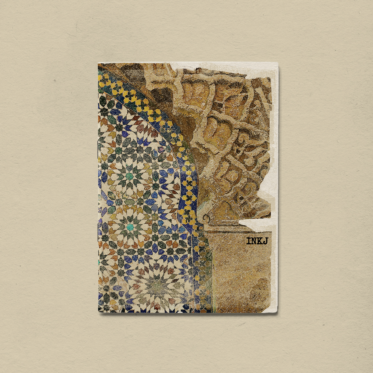 Notebook & sketchbook: for writing and drawing, Islamic Patterns 5 ...