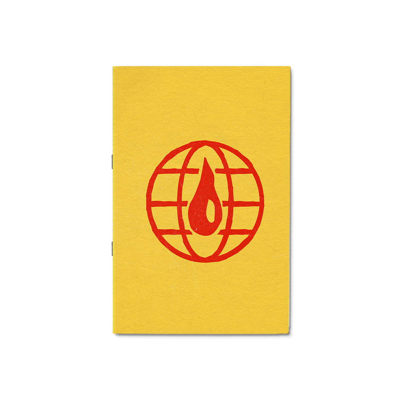 Notebook & sketchbook: for writing and drawing Yellow with Red logo ...