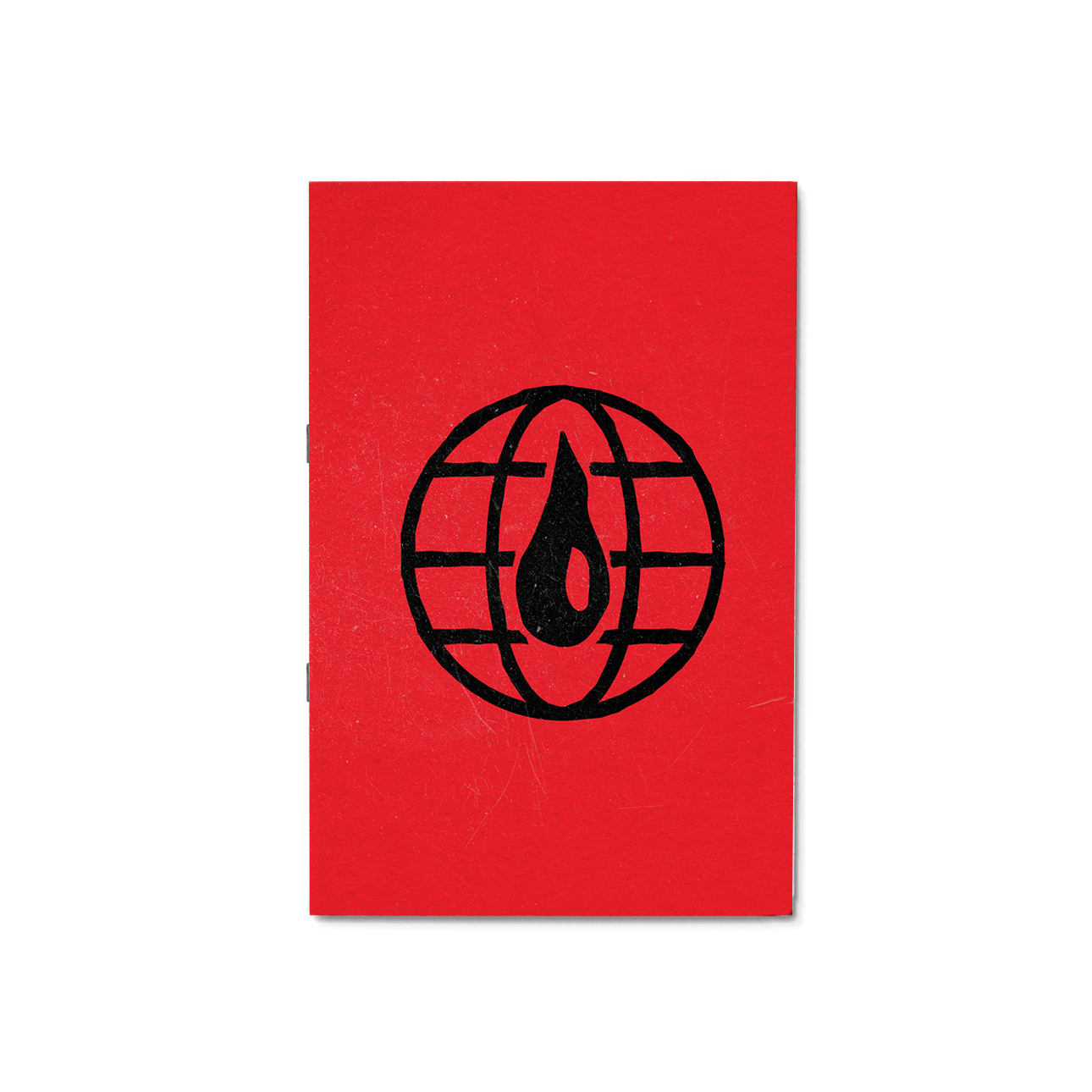 Notebook & sketchbook: for writing and drawing Red with Black logo INKJ. - The Inkjection