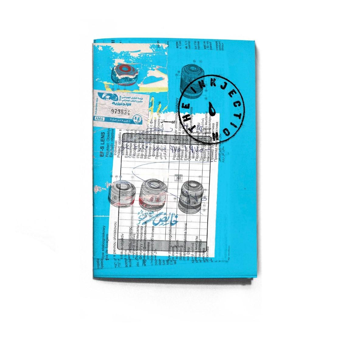 Notebook & sketchbook: for writing and drawing collage scan on baby ...